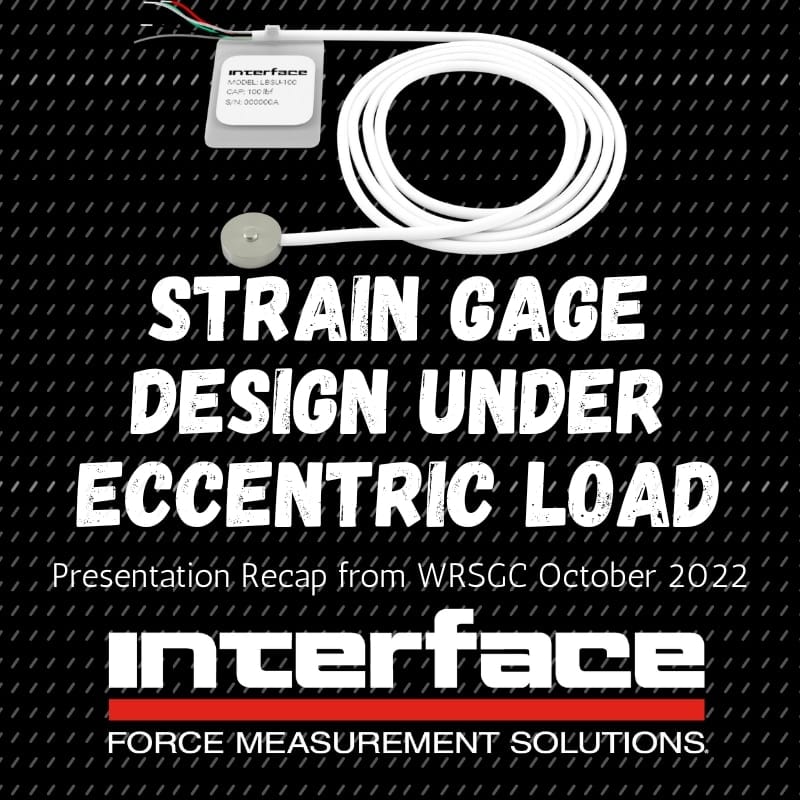 Dehnungsmessstreifen-Design unter exzentrischer Belastung WRSGC ...